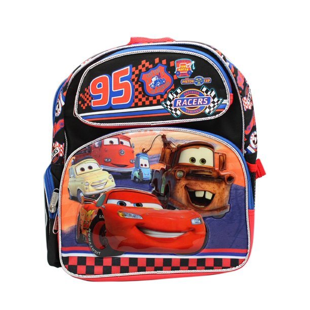 Disney 95 Cars Racer 12" inches Backpack New with Tags Licensed Product ...