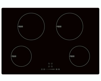 Apelson UBIND77F 77cm Induction Hob Touch Control with Booster Black ...