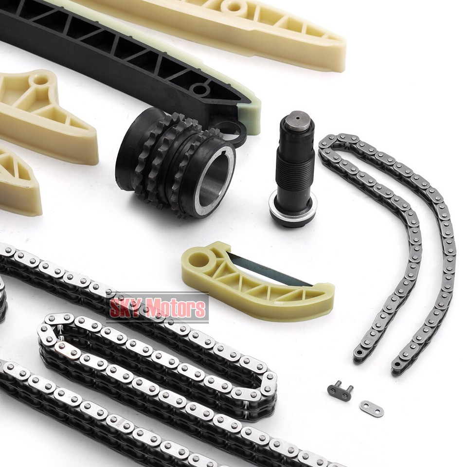 Timing Chain Guide Tensioner 9pcs Kit For Mercedes-Benz W211 M272 M273 ...