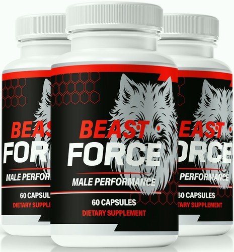 (3 Pack) Beast Force ed Pills for Men, BeastForce for Male Health ...