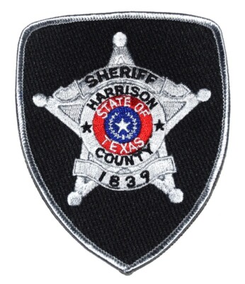 HARRISON COUNTY TEXAS TX Sheriff Police Patch LONE STAR STATE SEAL ...