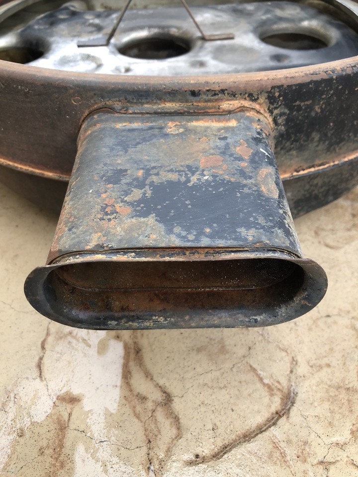 58 CHEVROLET BEL AIR IMPALA TRI-POWER 3X2 AIR CLEANER NOMAD 348 409 ...