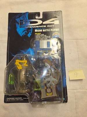 Independence Day ID4 Area 51 Micro Battle Playset 1996 Vintage Sealed ...