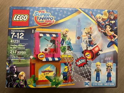 LEGO 41231 DC Super Hero Girls Harley Quinn To The Rescue New Sealed ...