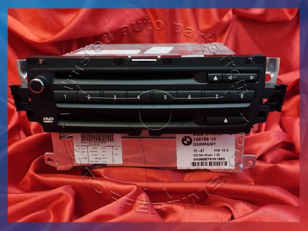 BMW E90 3 series NAVIGATION CCC CAR COMMUNICATION COMPUTER DVD CD ...