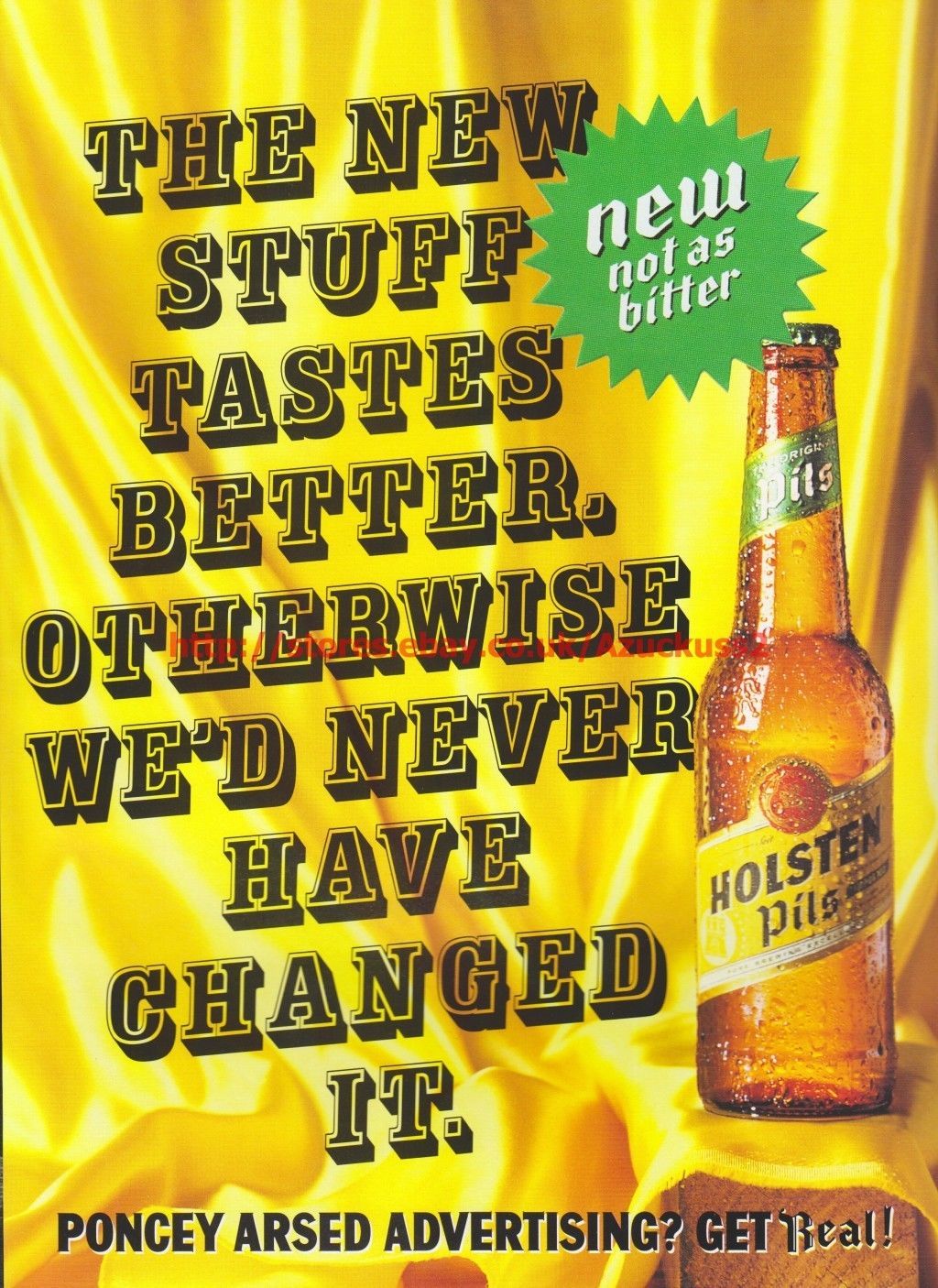 Holsten Pils 1996 Magazine Advert #7494 | eBay