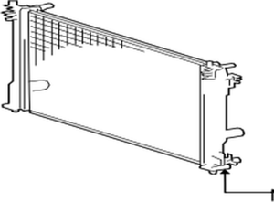 16400-25130 Toyota Radiator assy 1640025130, New Genuine OEM Part | eBay