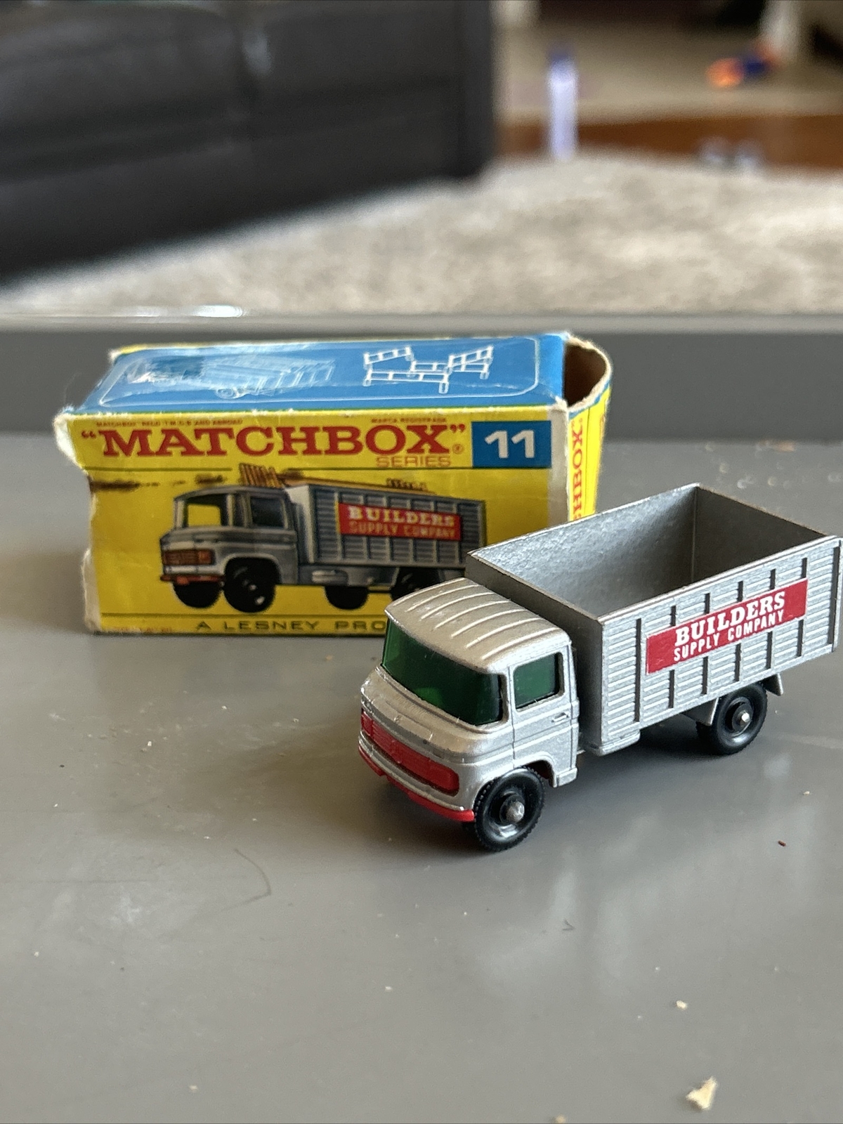 Vintage Matchbox Mercedes Scaffolding Truck No. 11 Nice in Original F2 ...
