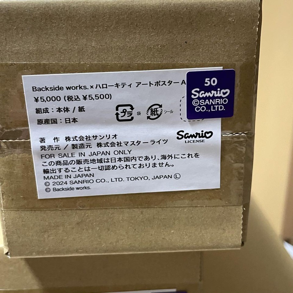 Backsideworks Sanrio Poster Hello Kitty A | eBay