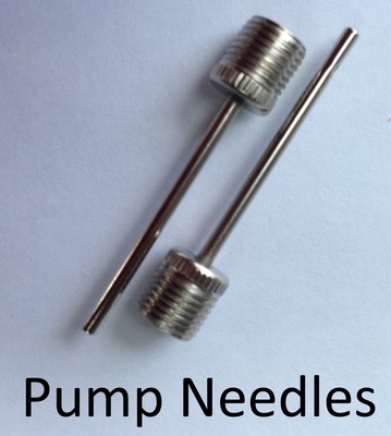 Football Pump Needle Adaptor Valve Inflator Soccer Ball Rugby Findings ...