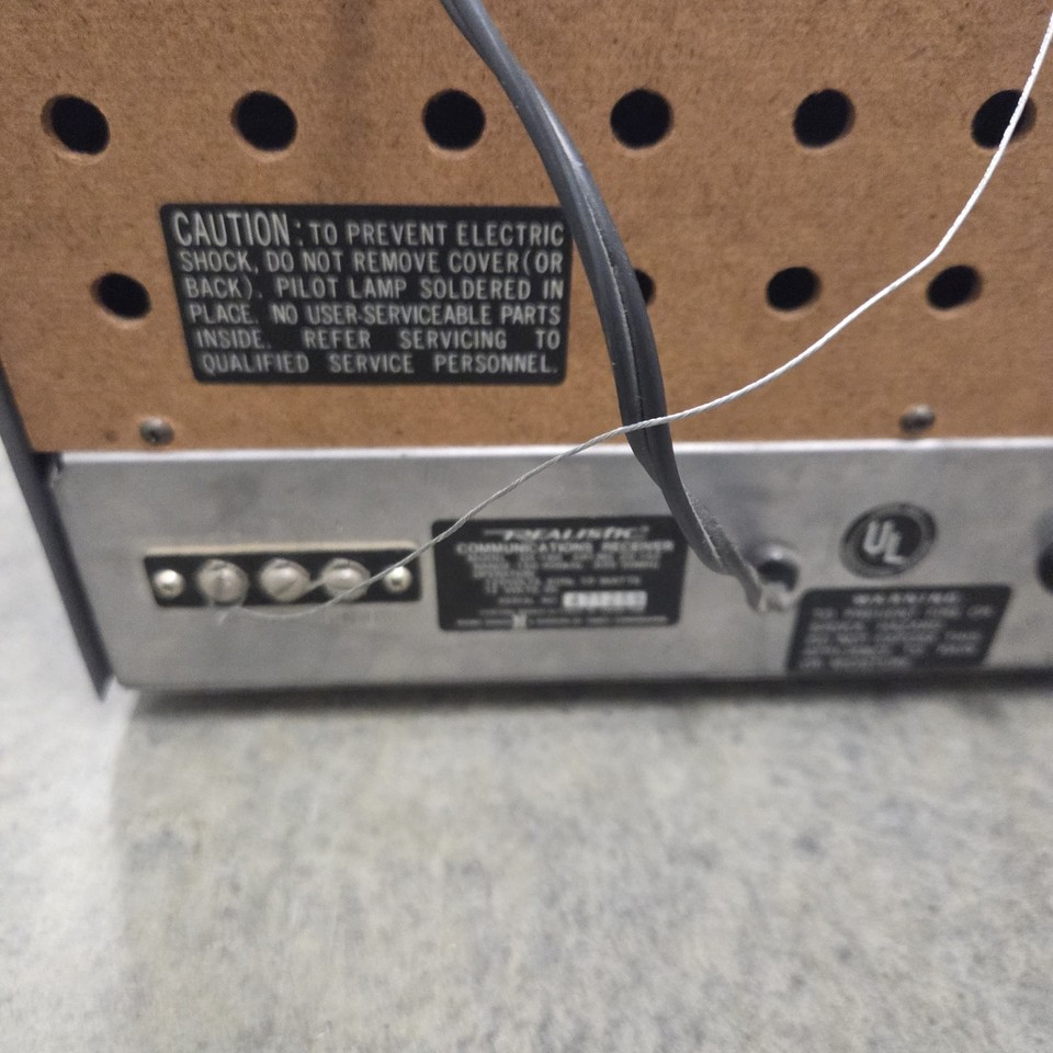 Realistic DX-160 Receiver, Solid State Radio, Communication Receiver ...