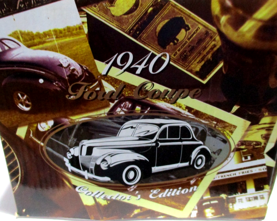 Motor Max 1940 Ford Coupe White 1/18 Diecast 73108, New with good box ...