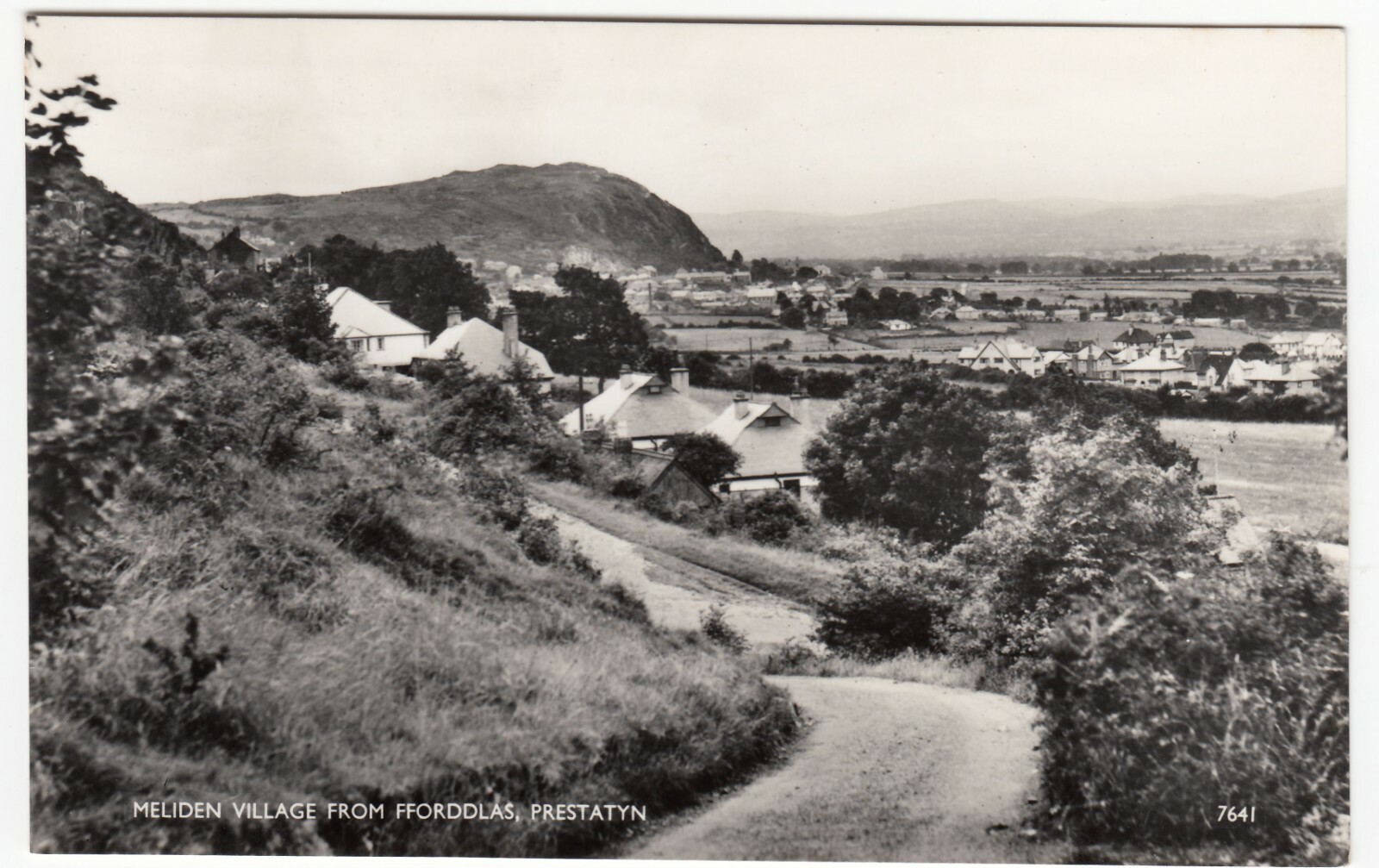 Denbighshire; Meliden Village From Fforddlas, Prestatyn RP PPC, Unused ...