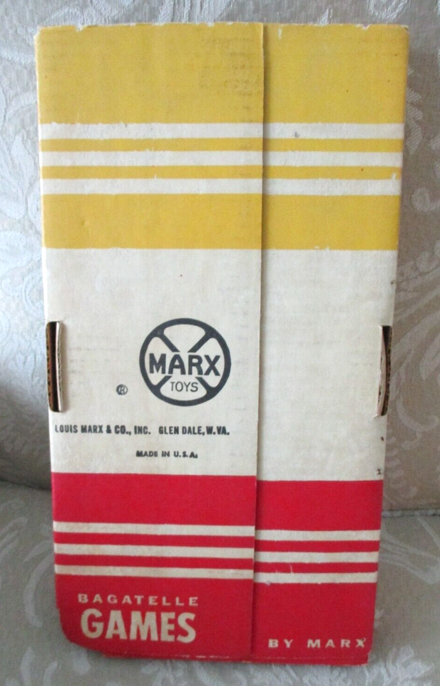 1960'S PLAY-LINE, BAGATELLE-MARX, JOHNNY APOLLO MOON LANDING PINBALL ...