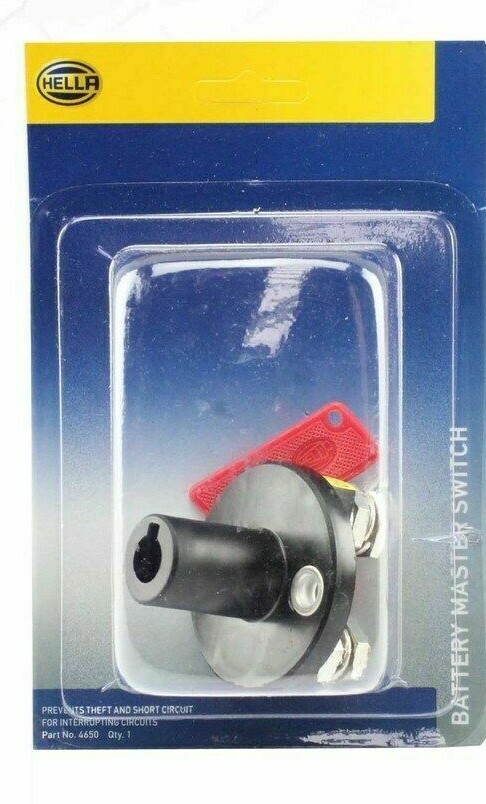 HELLA 4650-Battery Master Switch (2 Keys) 12/24Volt-500Amp rate Like ...