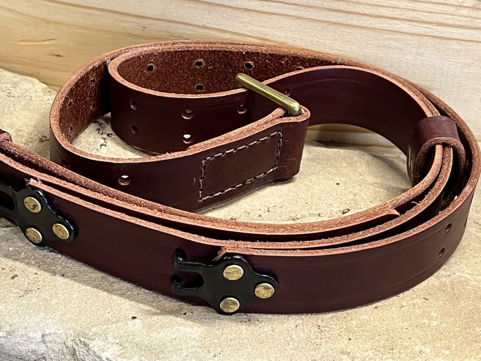 M1907 Rifle Strap / Sling - Full Grain English Bridle Leather ...