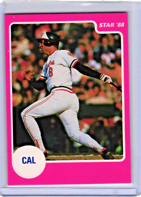 Cal Ripken Jr 1988 Star Promo Blank Back NNO Baltimore Orioles | eBay