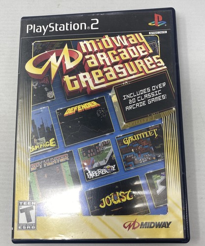 Midway Arcade Treasures Sony PlayStation 2 PS2 Complete W/ Manual CIB ...