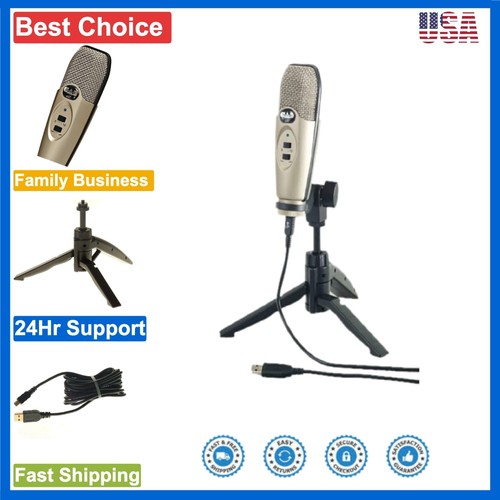 Professional U37 USB Studio Microphone - Ideal for Vocals, Speech ...