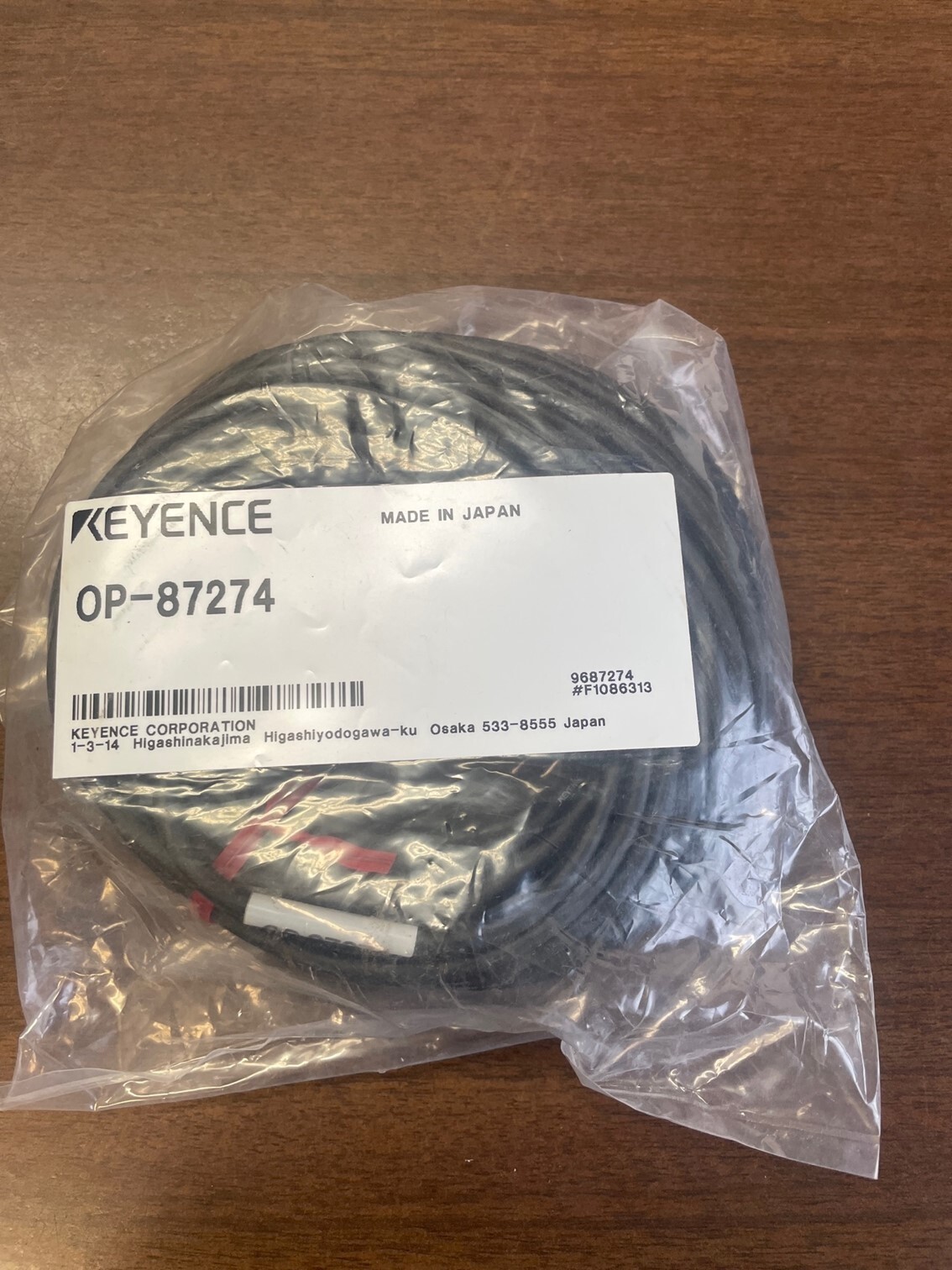 KEYENCE Op-87274 Connector Cable OP87274 0p87274 for sale online | eBay