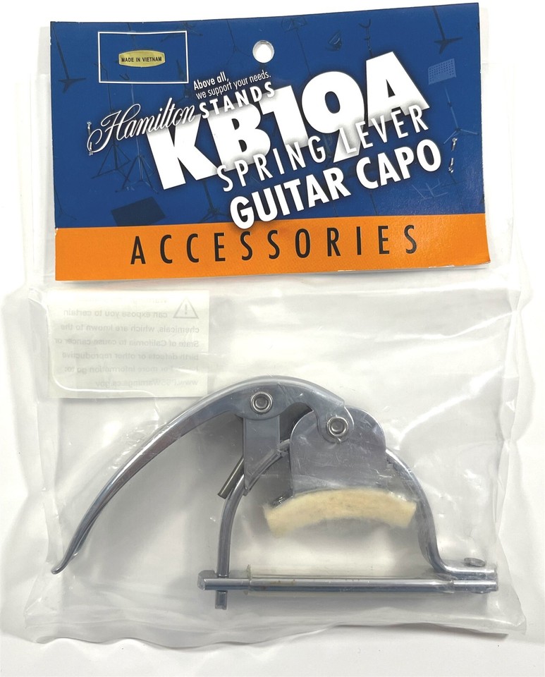 Hamilton StagePro Guitar Capo Lever Style KB19A | eBay