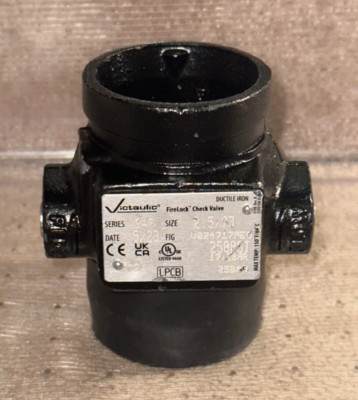 Victaulic FireLock Check Valve 717 Series V024717PE0 Size: 2.5/73 250 ...