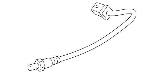 Oxygen Sensor-Base, VIN: S, FWD, Eng Code: LGX GM Parts 12667438 for ...