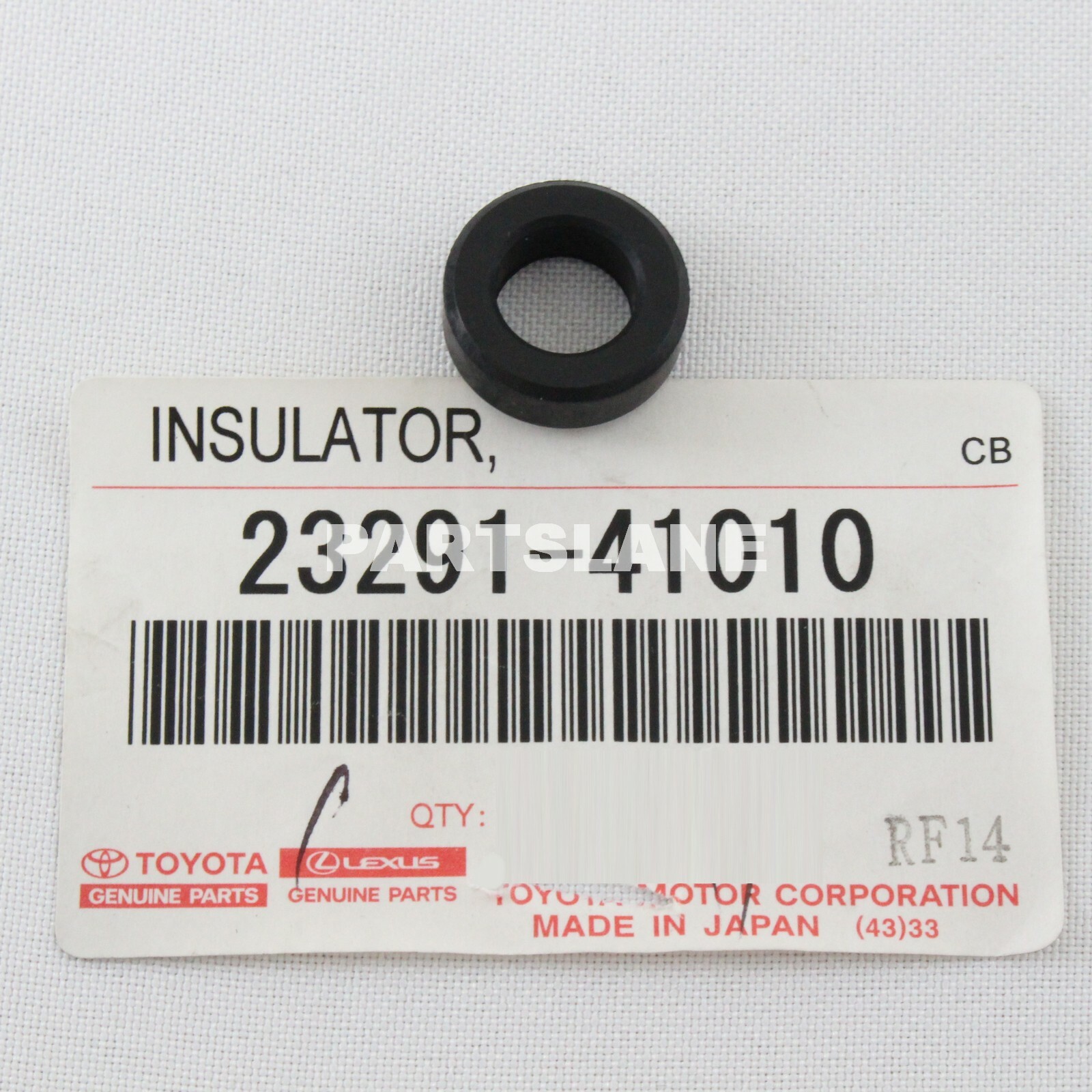 Genuine Toyota Lower Fuel Injector Seal Insulator 2329141010 OEM for ...