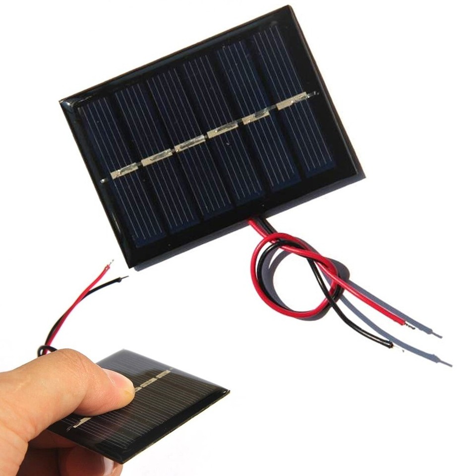 Compact 0 3W 3V Solar Panel With Wire For Small Home And Street ...