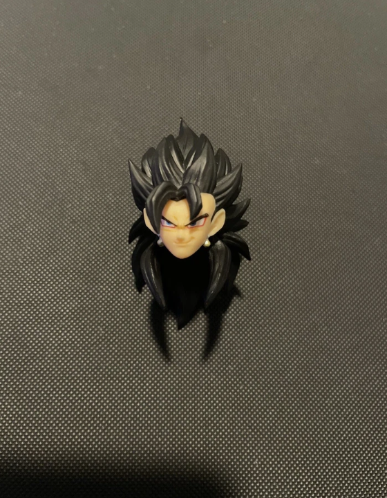 New custom ssj4 Vegito shf 1/12 vegetto super saiyan Head sculpt ...
