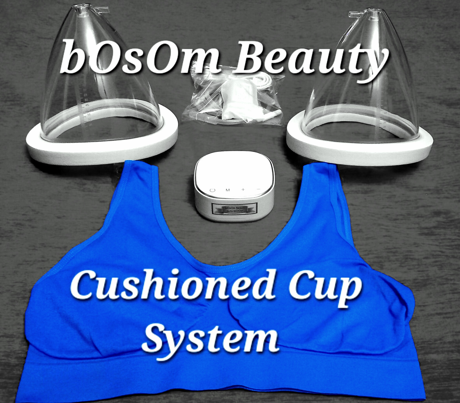 Bosom Beauty brava bigger breasts vacuum enlargement Boost push up bra ...