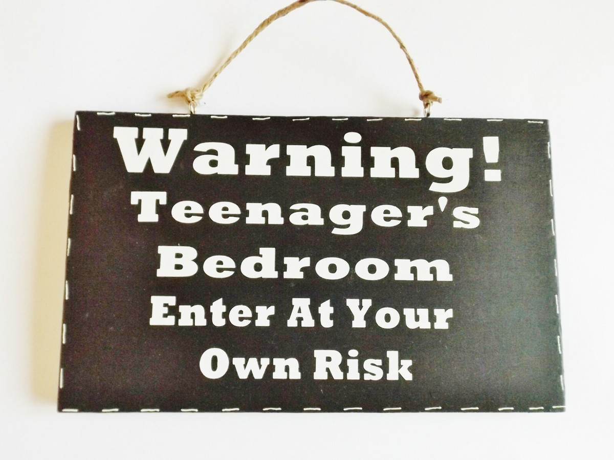 Bedroom Door Signs For Teenagers