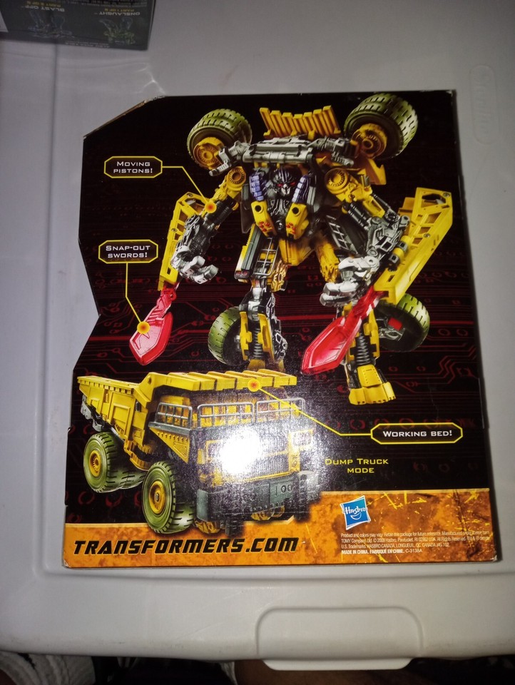 TRANSFORMERS HUNT FOR THE DECEPTICONS HFTD Voyager Decepticon Payload ...