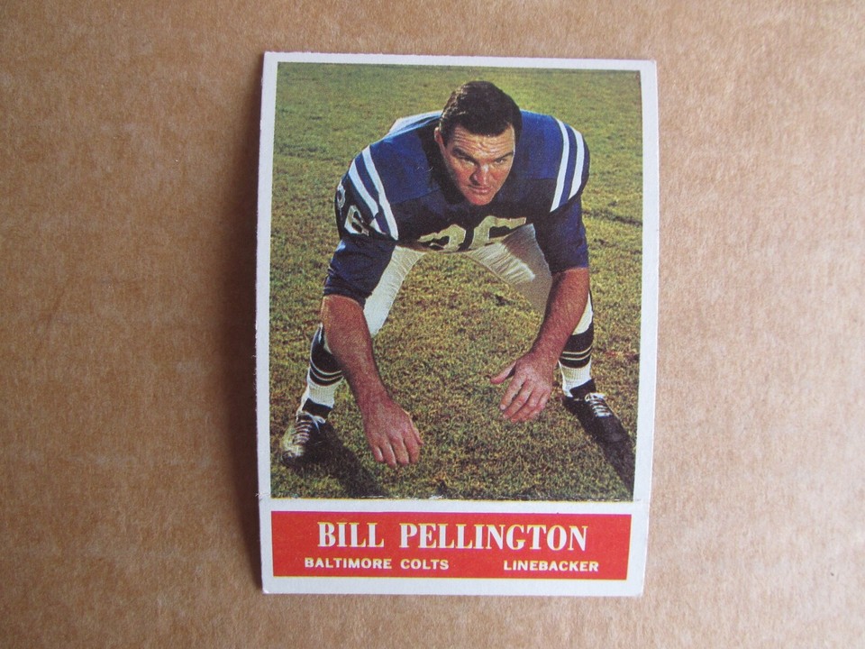 1964 PHILADELPHIA FOOTBALL CARD SINGLES COMPLETE YOUR SET U-PICK ...