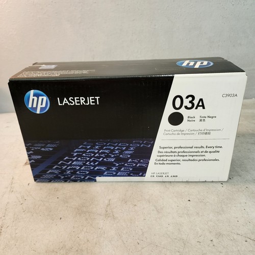 HP C3903A 03A Black Toner Cartridge 5P 5MP Genuine New OEM Sealed Box ...