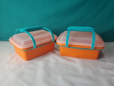 Tupperware Mini Pak N Carry Lunch Box 1.2L / 5 Cup Mini Porta Lunch Set ...