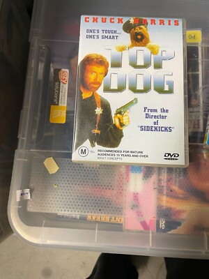 Top Dog DVD DON Badass Chuck Norris Region 4 Rare oop t463 | eBay Australia
