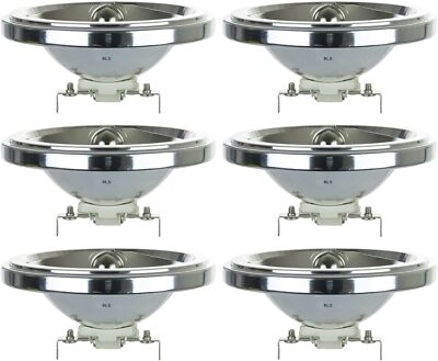 6Pack AR111 G53 Reflector Flood Light Bulb, 3200K, 50W, 650LM, 24°, 12V ...