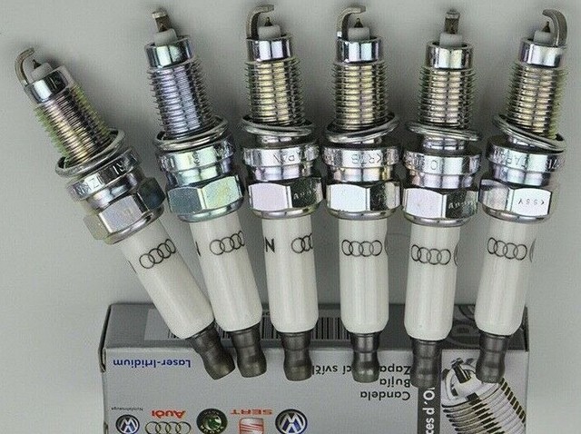 VW Audi VR6 R32 TT A3 Touareg EOS Q7 Fiat 500 Spark Plug 5308 ...