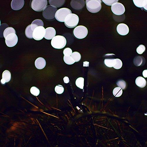 Lalapao 2 Pack Solar String Lights 72ft 22m 200 LED 8 Modes Solar ...