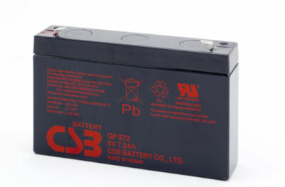 New CSB 12V 9Ah 34W Sealed Lead Acid Battery HR1234W F2 880487246807| eBay