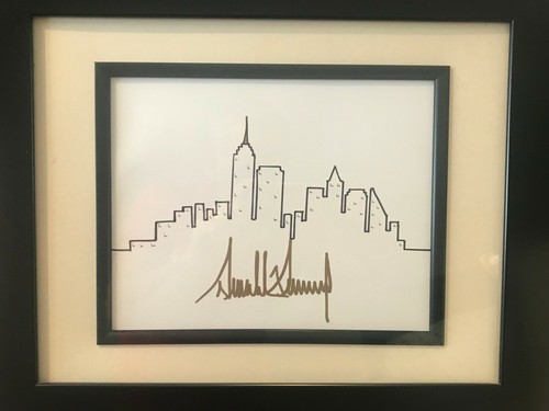 NYC Doodle Drawing by Donald J Trump, 45th President of the United ...