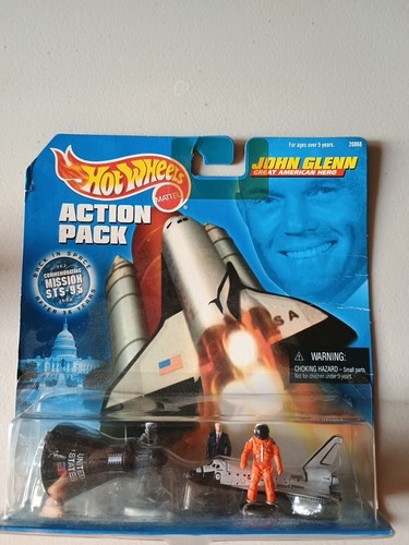 Hot Wheels John Glenn Mission STS-95 Action Pack - NIP - Unopened ...
