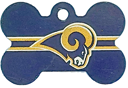 NFL Los Angeles Rams Logo Bone Dog 1.5" Lapel Pin | eBay