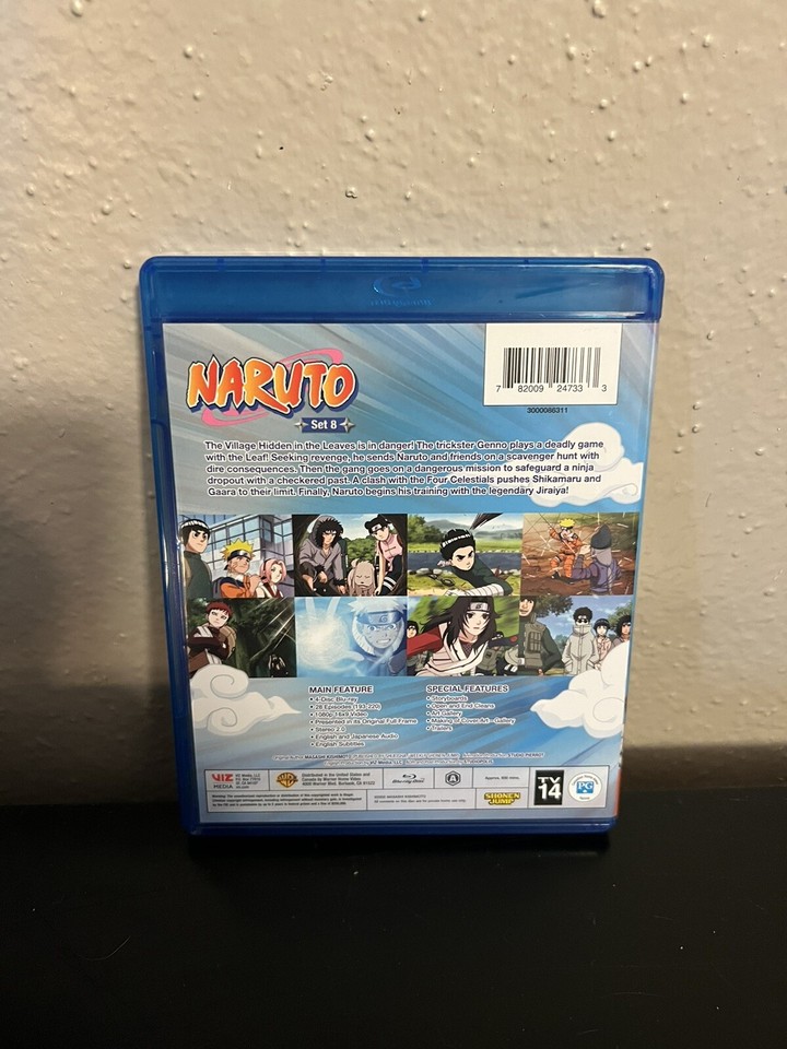 Naruto Set 8 Blu-ray NEW 782009247333 | eBay