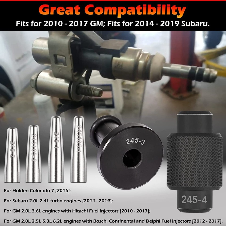 Fuel Injector Seal Install Tool Kit EN-49245 & EN-51105 For GM 245 ...