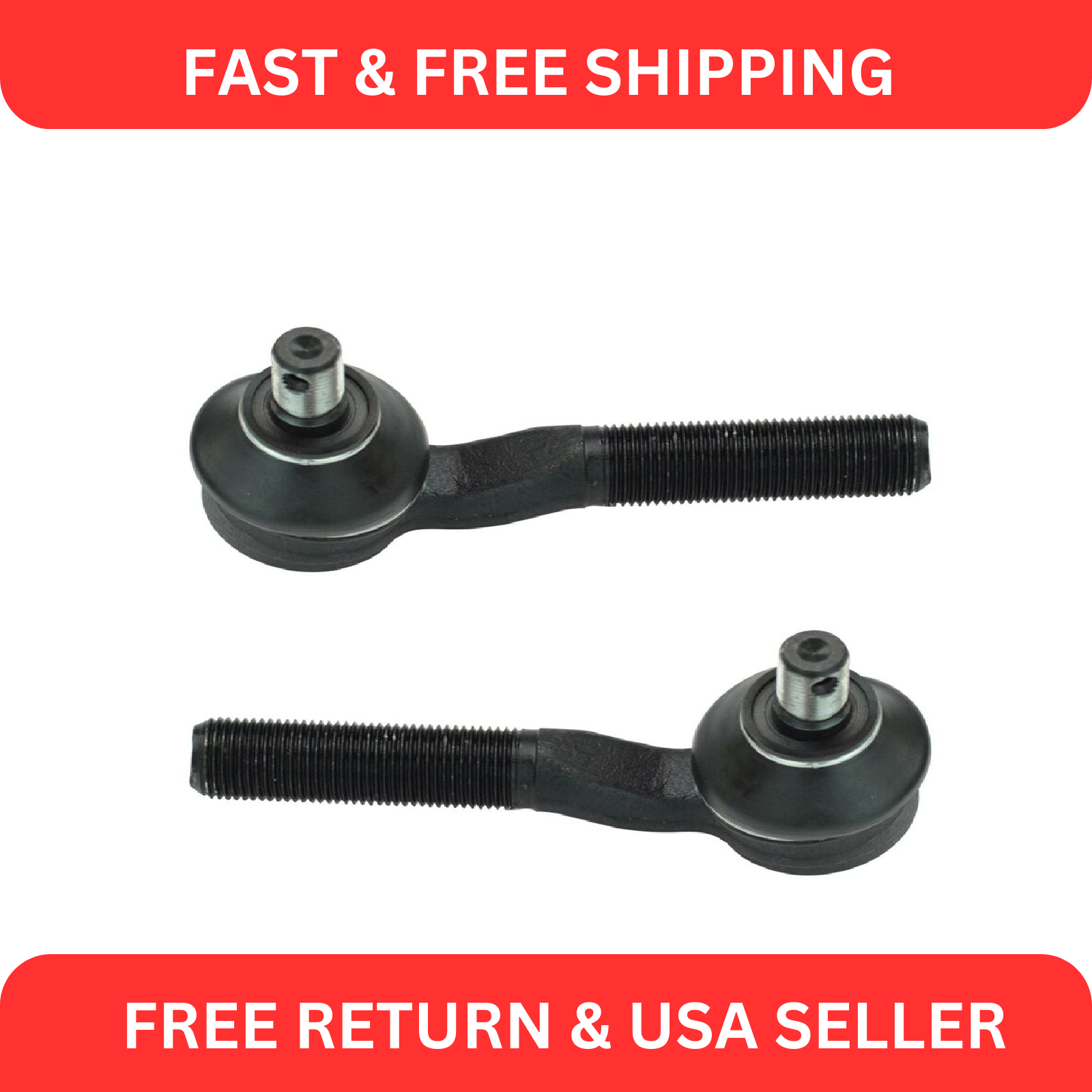 Outer Tie Rod Set For 1986-1994 Nissan D21 1995-1997 Pickup ...