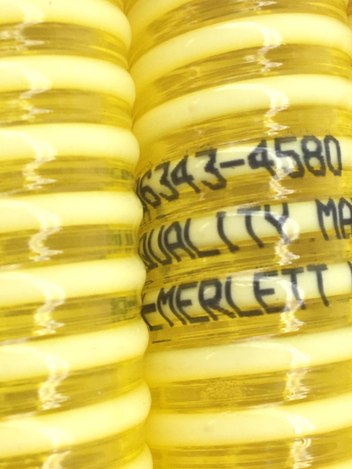 MERLETT TECNOPLASTIC 9110200259200 LOUISIANA YELLOW TUBING 30mtr X 25mm ...