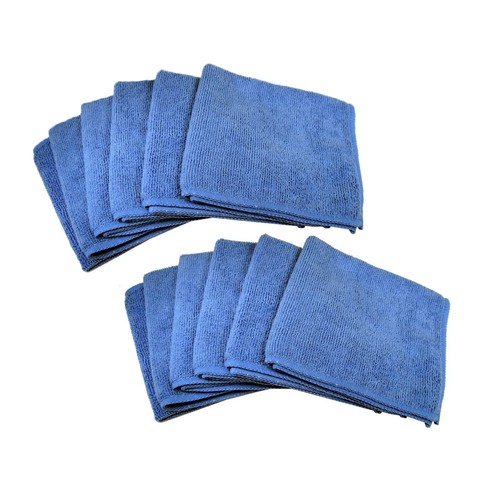 12 Microfiber Towel Cleaning Cloth for LED TV Computer Tablet Auto ...