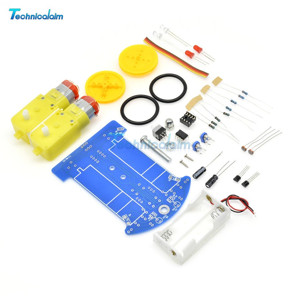 D2-1 Smart Tracking Car Kits Photosensitive LM393 for DIY Robot ...